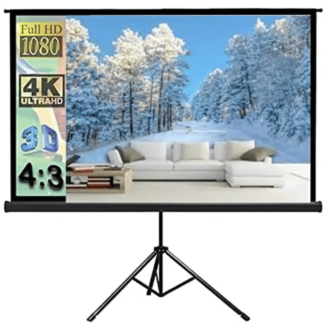Tonzo Tripod 4:3 Projector Screen (84 Inch)