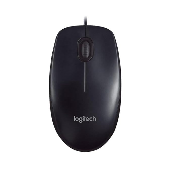 Open Box Logitech M90 Wired Optical Mouse