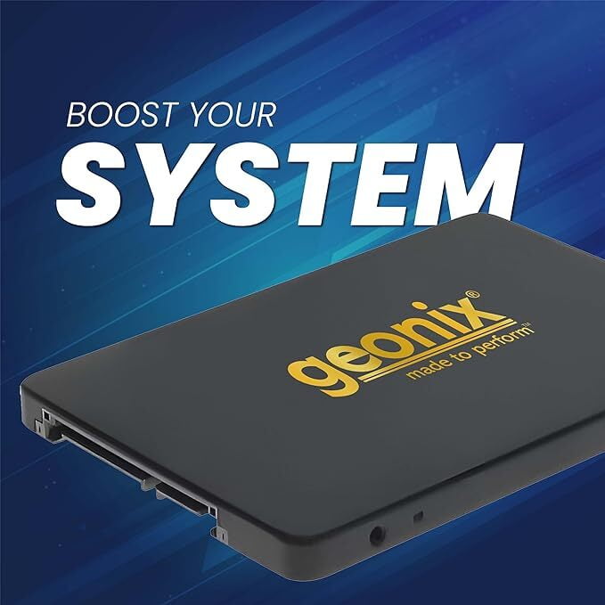 Geonix Supersonic Gold Edition 256GB SSD | High-Speed SATA