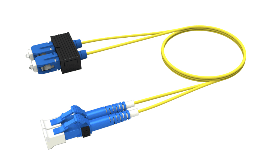 CommScope LC-SC TYPE SM FIBER PATCH CORD 3 MTR OS1 (FFWLCSC42-JXM003)