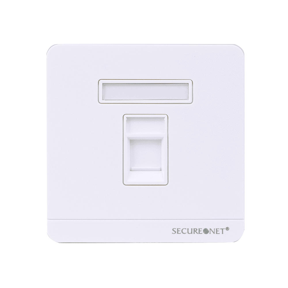Secure Net S-RJ45 FP BE1004-1P FACE PLATE SINGLE