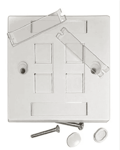CommScope Cat6A Face plate-Quard (1859053-1)