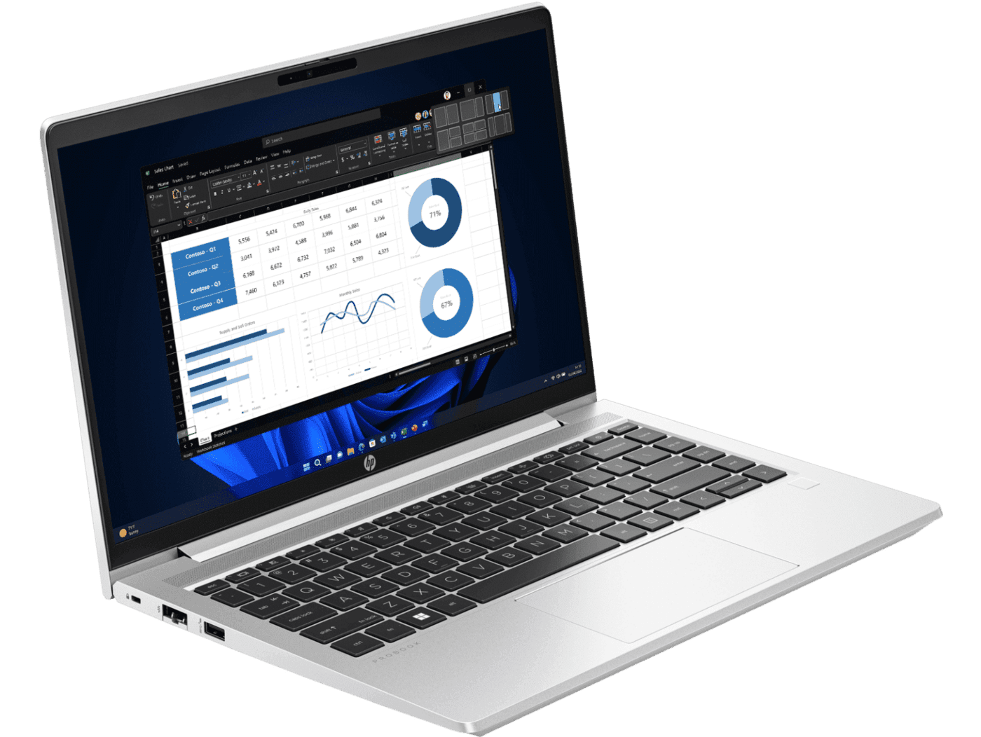 HP Probook 440 G10 Core i5-1334U, 16 GB/512 GB SSD, 14" FHD, Win 11 Pro ...