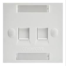 COMMSCOPE QUARD FACE PLATE (1859053-1)