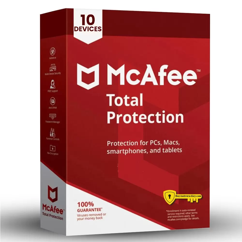 buy McAfee Total Protection Security – 1 Year
