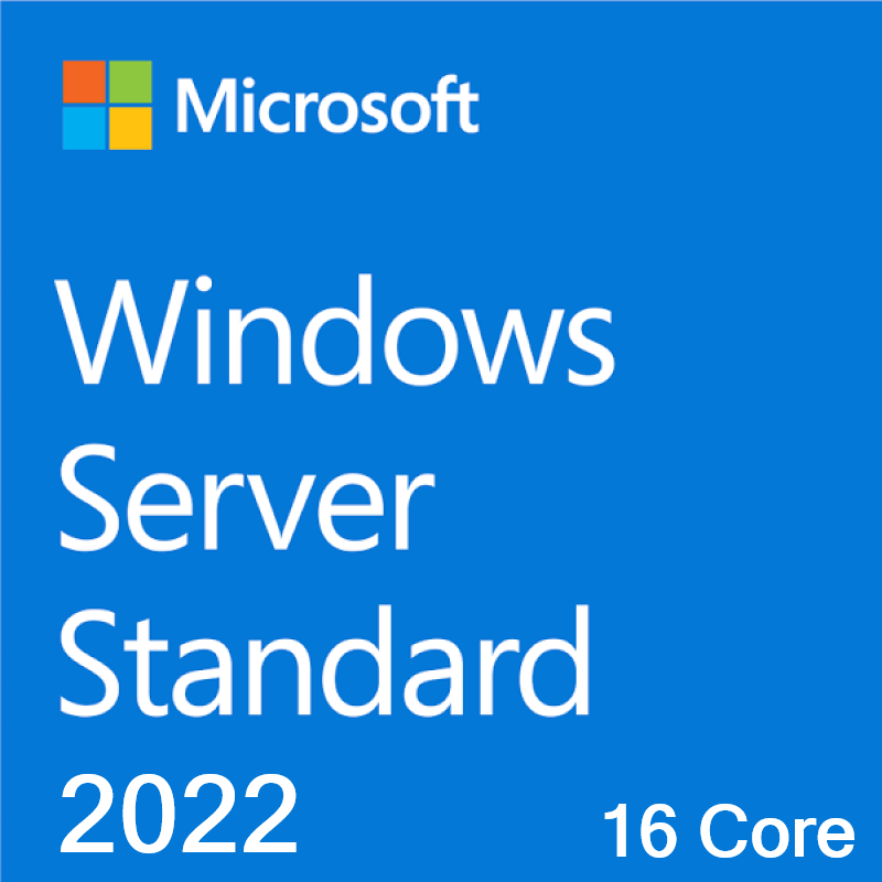 Windows Server 2022 Standard 16 Core 64-bit