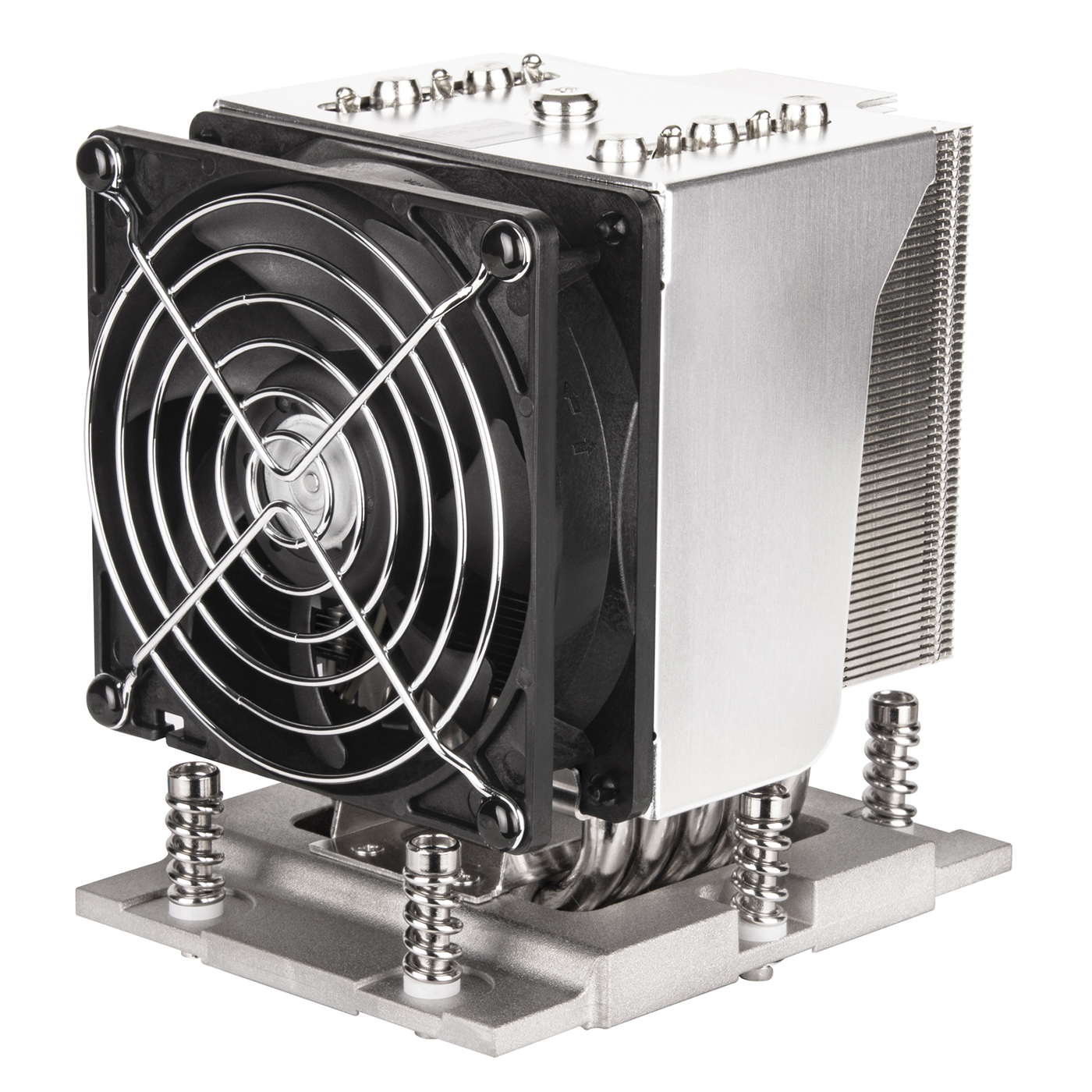 SilverStone CPU Cooler Black Fan Shroud 4U Server/Workstation (Black ...